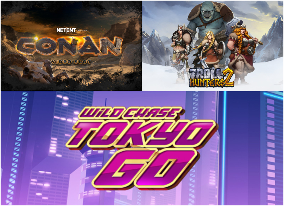 Play'n GO, NetEnt and Quickspin Announce New Slots